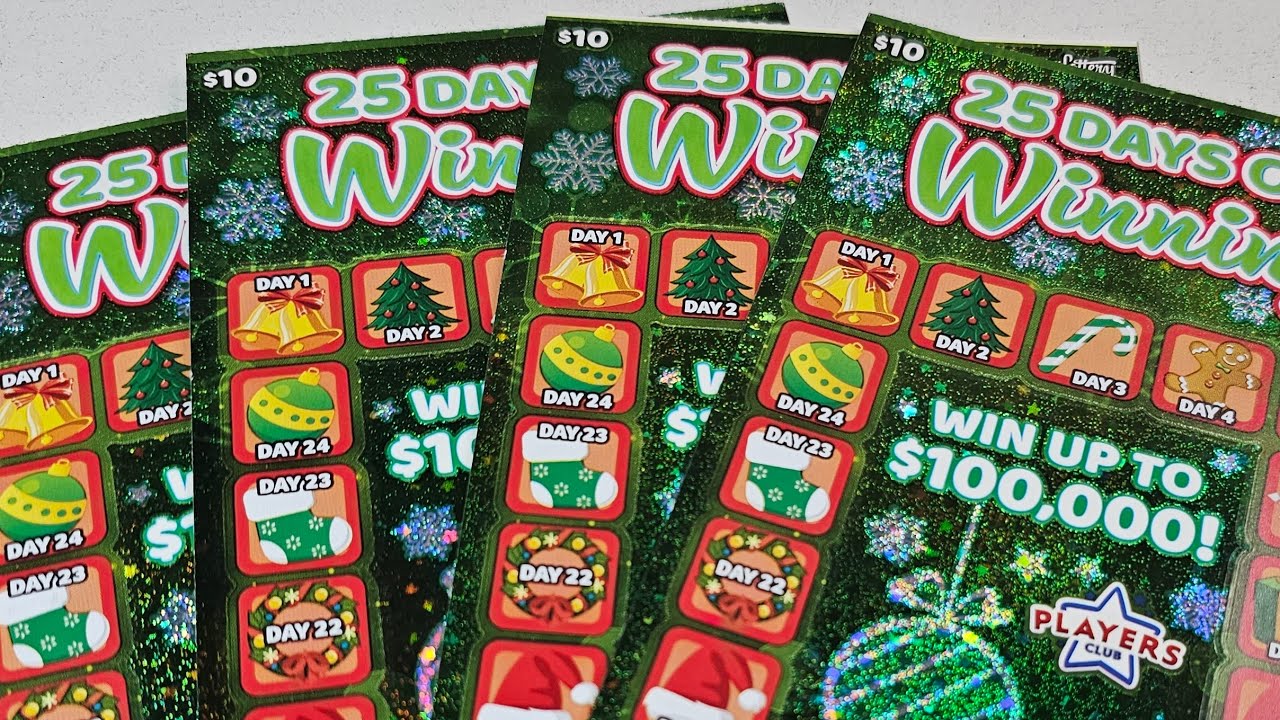 MORE CHRISTMAS TICKETS🎄 25 Days Of Winning 🔴 Arizona Lottery Scratchers ...