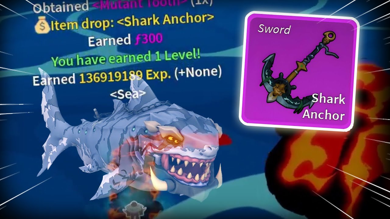Cara MUDAH Spawn TERROR SHARK ANCHOR - Blox Fruits Malaysia - YouTube