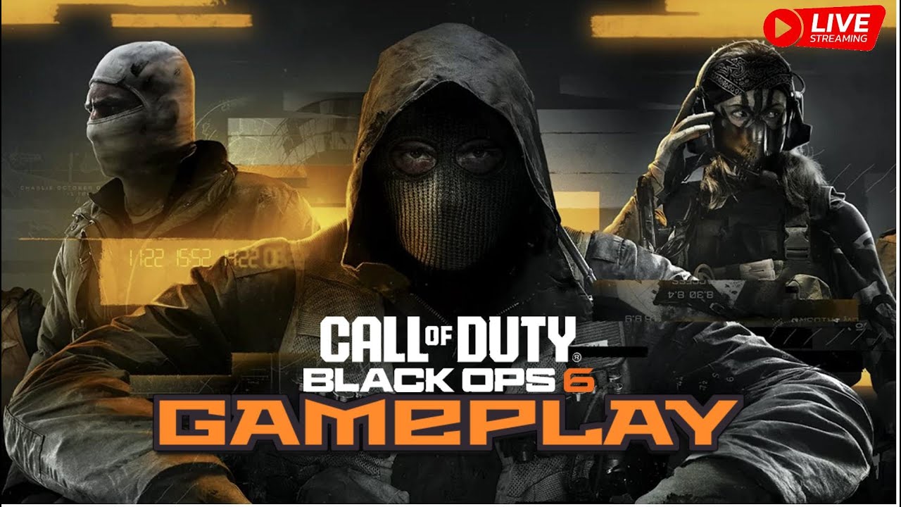 Call of Duty Black Ops 6 Gameplay Streaming - YouTube