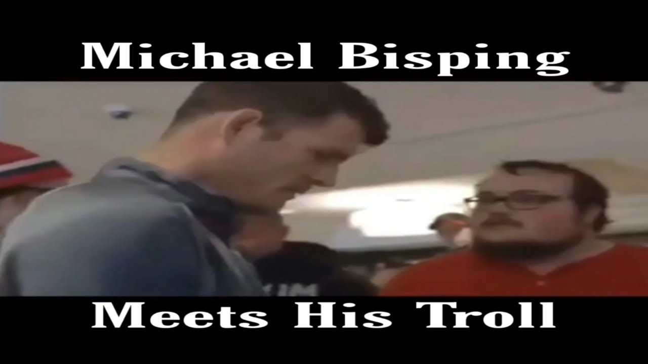 Michael Bisping Funny Trash Talk | Michael Bisping Meets His Troll ...
