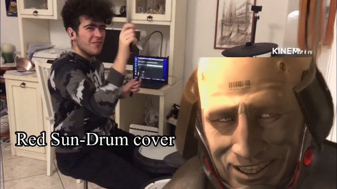 Red sun-Metal Gear Rising-Drum cover - YouTube
