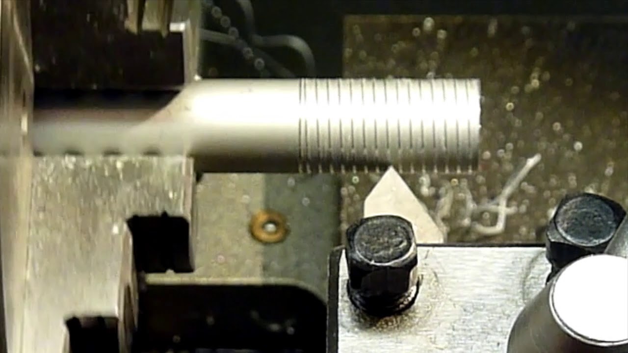 Mini Lathe Thread Test - YouTube