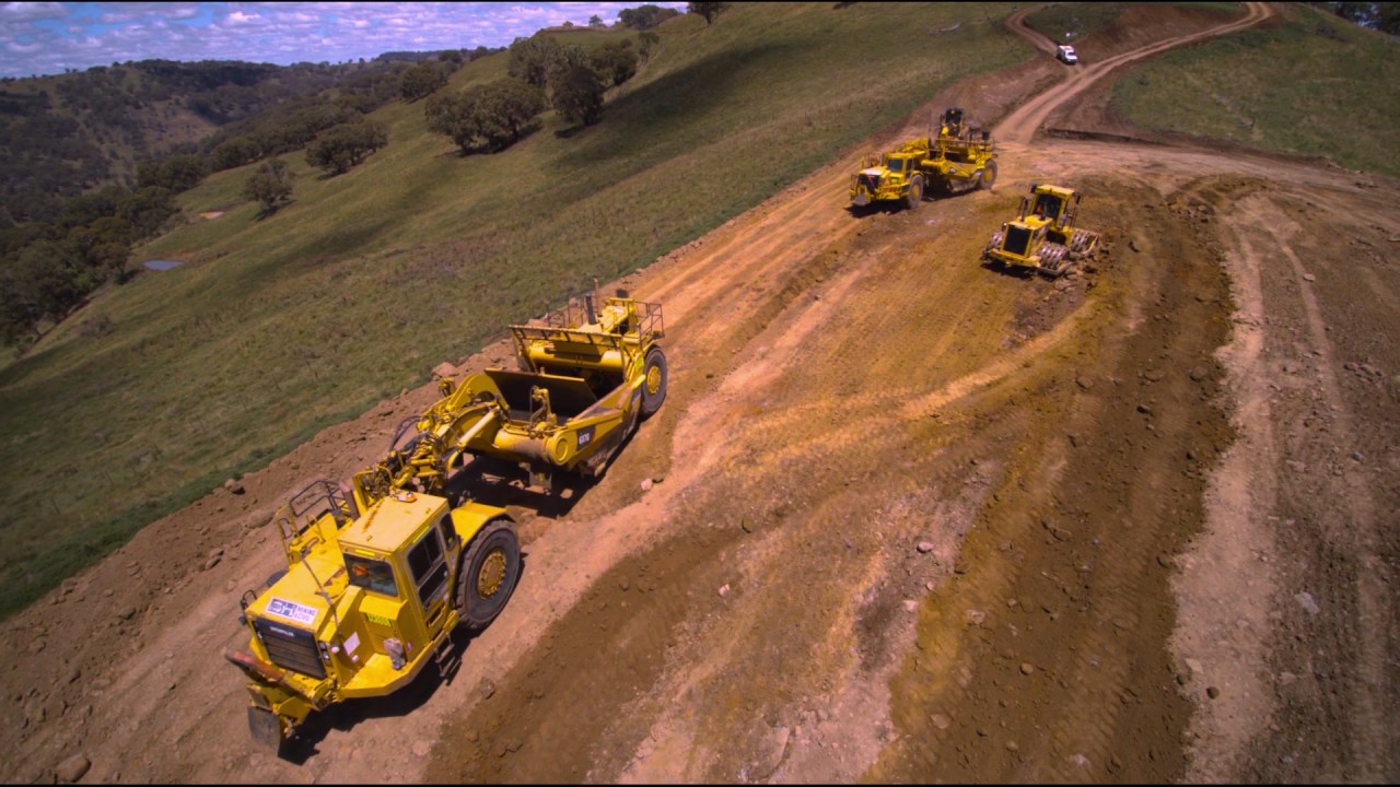 BH Mining & Civil White Rock Wind Farm – Leg 2 - YouTube