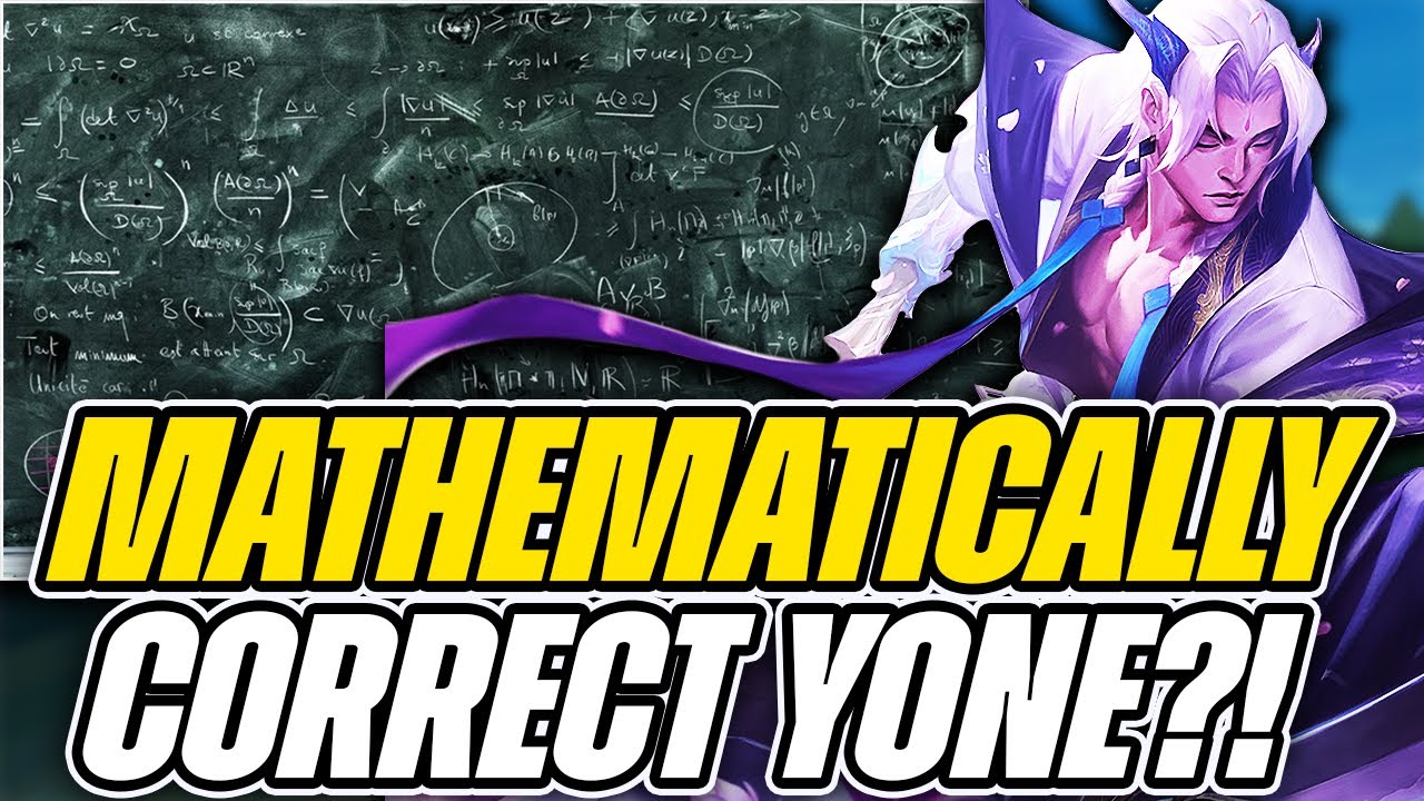 Mathematically CORRECT Yone! Build What?! - League of Legends - YouTube