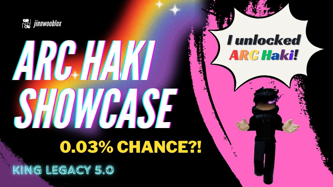 KING LEGACY ARC SHADE HAKI SHOWCASE [SWORD COLORS] - YouTube
