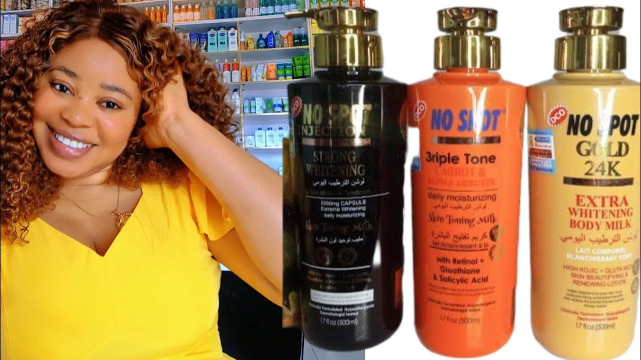No Spot Injection Strong Whitening Lotion, Face Cream, Molato Soap ...