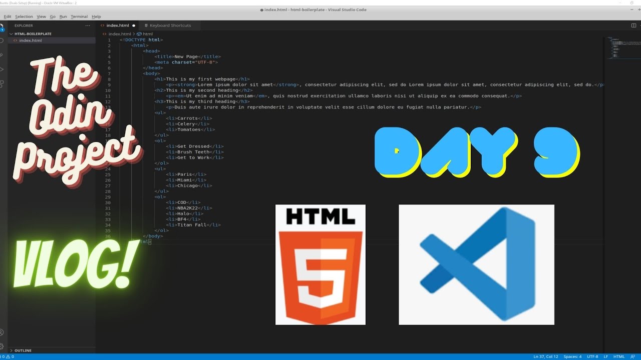 Master HTML with The Odin Project: Anchor & Image Tag Tutorial - YouTube