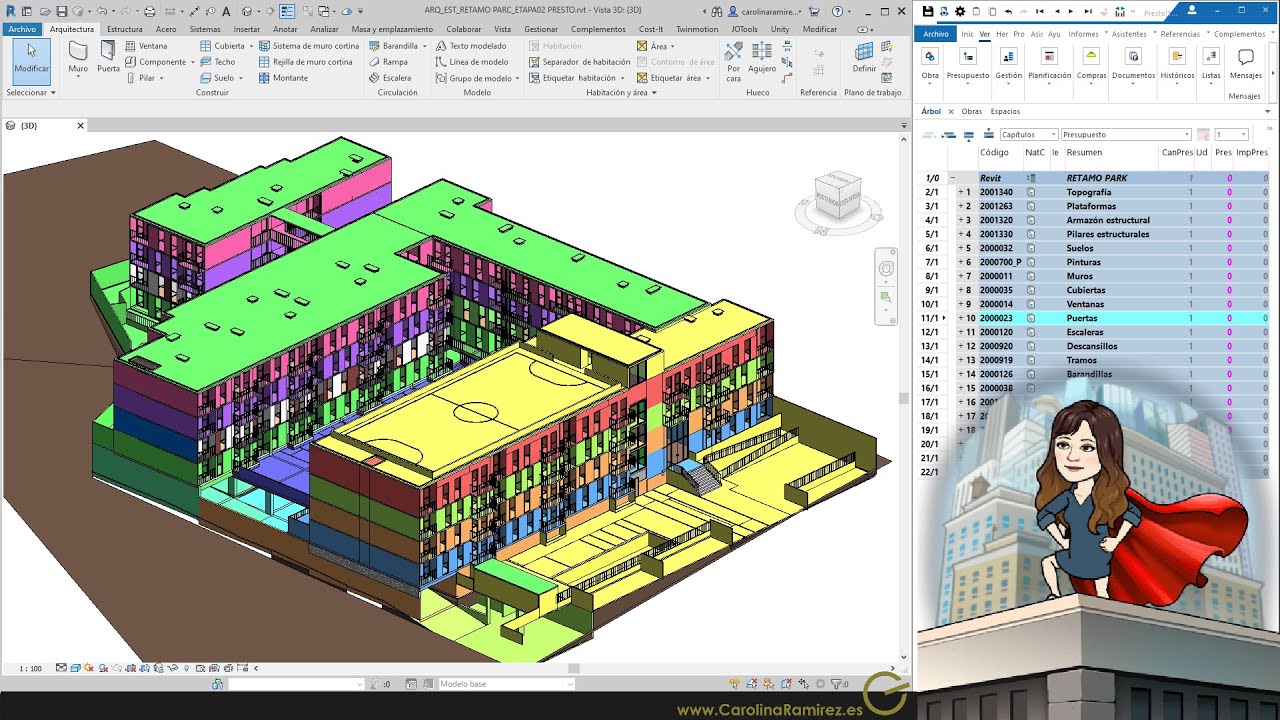 AUDITAR NIVELES DE REVIT EN PRESTO - YouTube