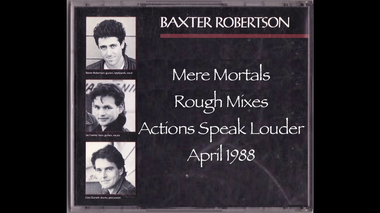 Baxter Robertson - Actions Speak Louder - YouTube