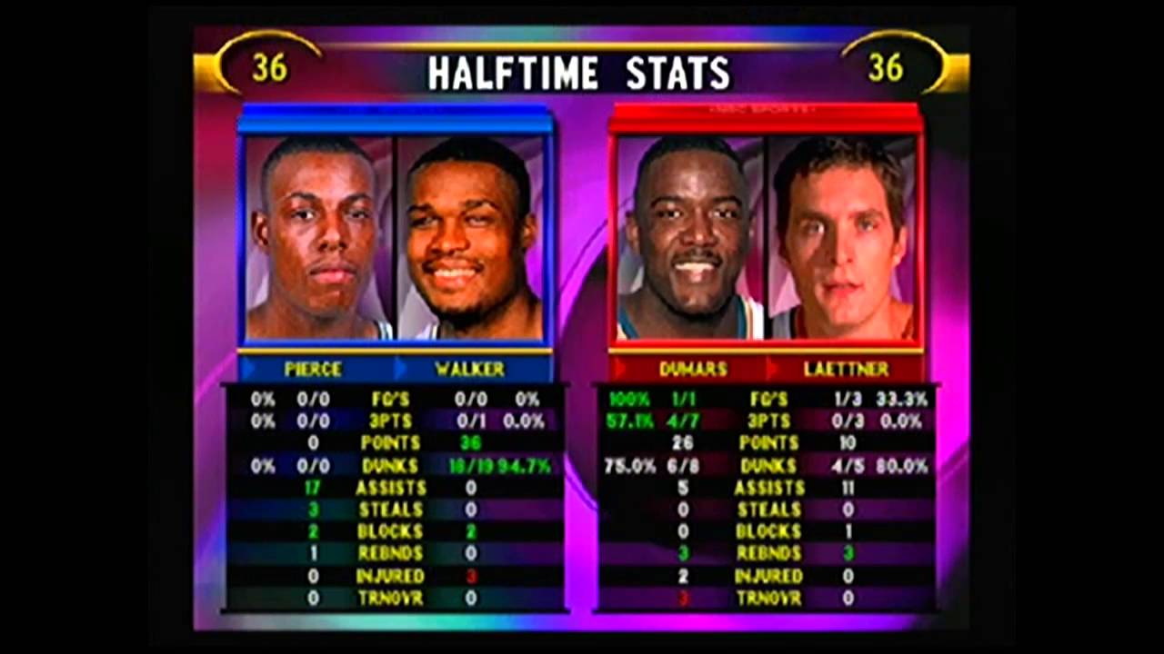 NBA ShowTime: NBA on NBC (Dreamcast) *Maximum Difficulty* - YouTube