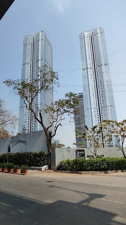 ICC Island City Center Towers at Parel, Mumbai. #GlassFacade #LuxuryLiving #Skyscrapers - YouTube
