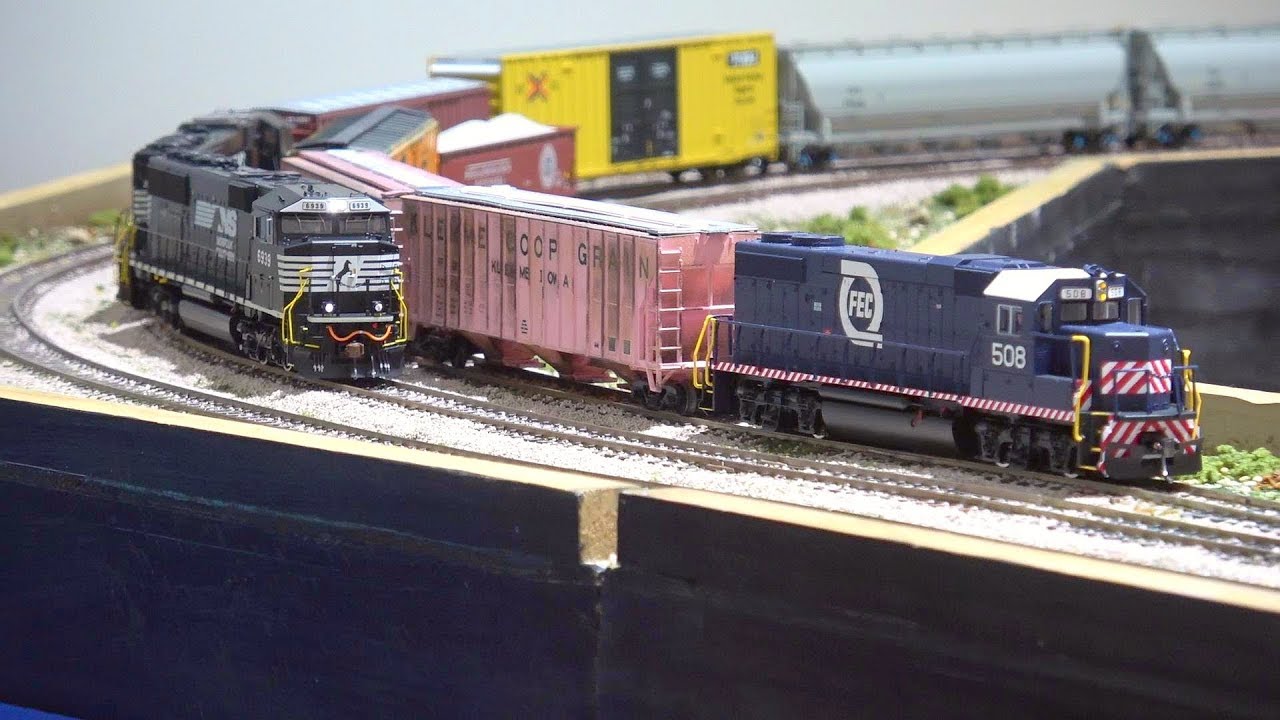 HO Scale Model Train Operations Session! - YouTube