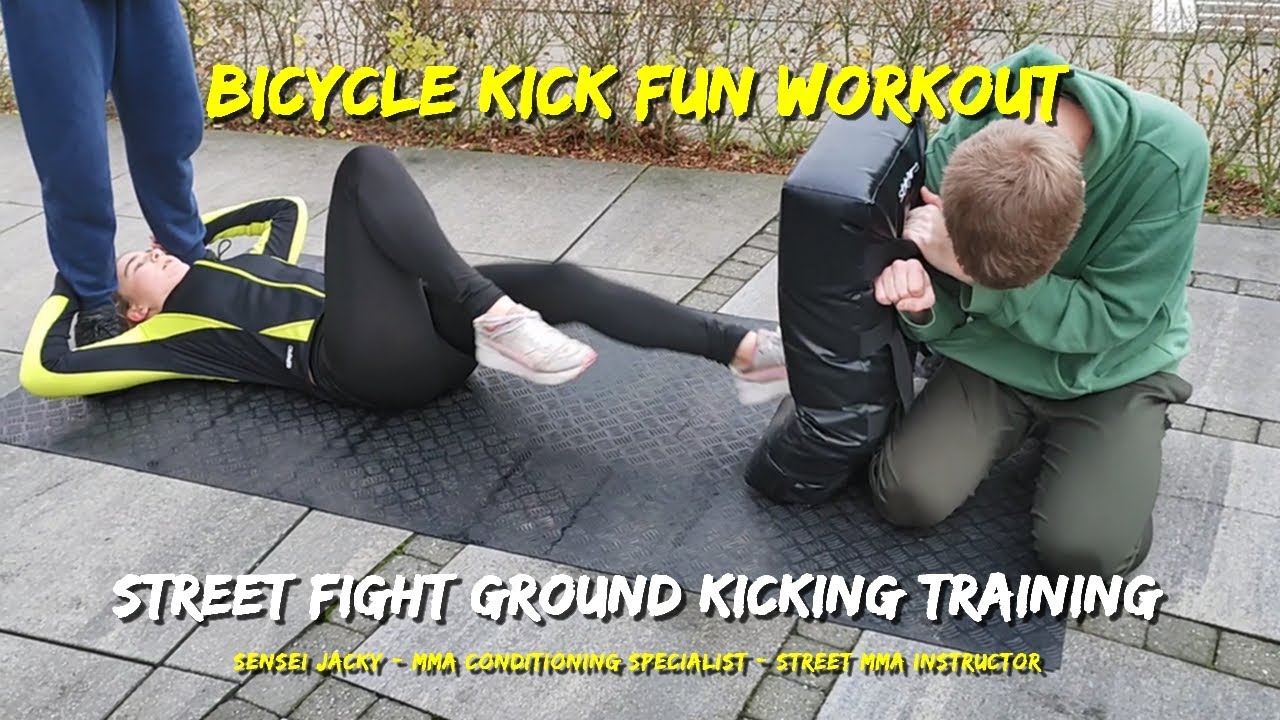 Kicking From The Ground | Bicycle Kick Fun Workout | Endurance - YouTube