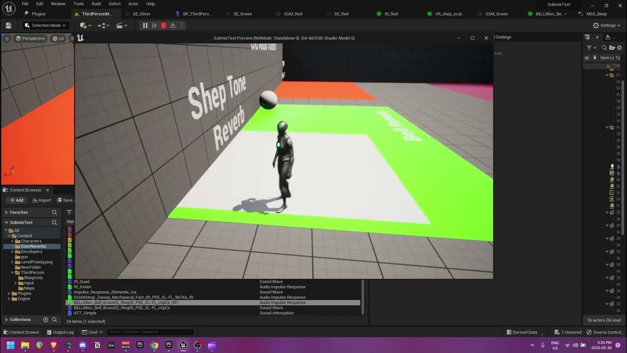Convolution Reverb in Unreal Engine 5.1 - YouTube