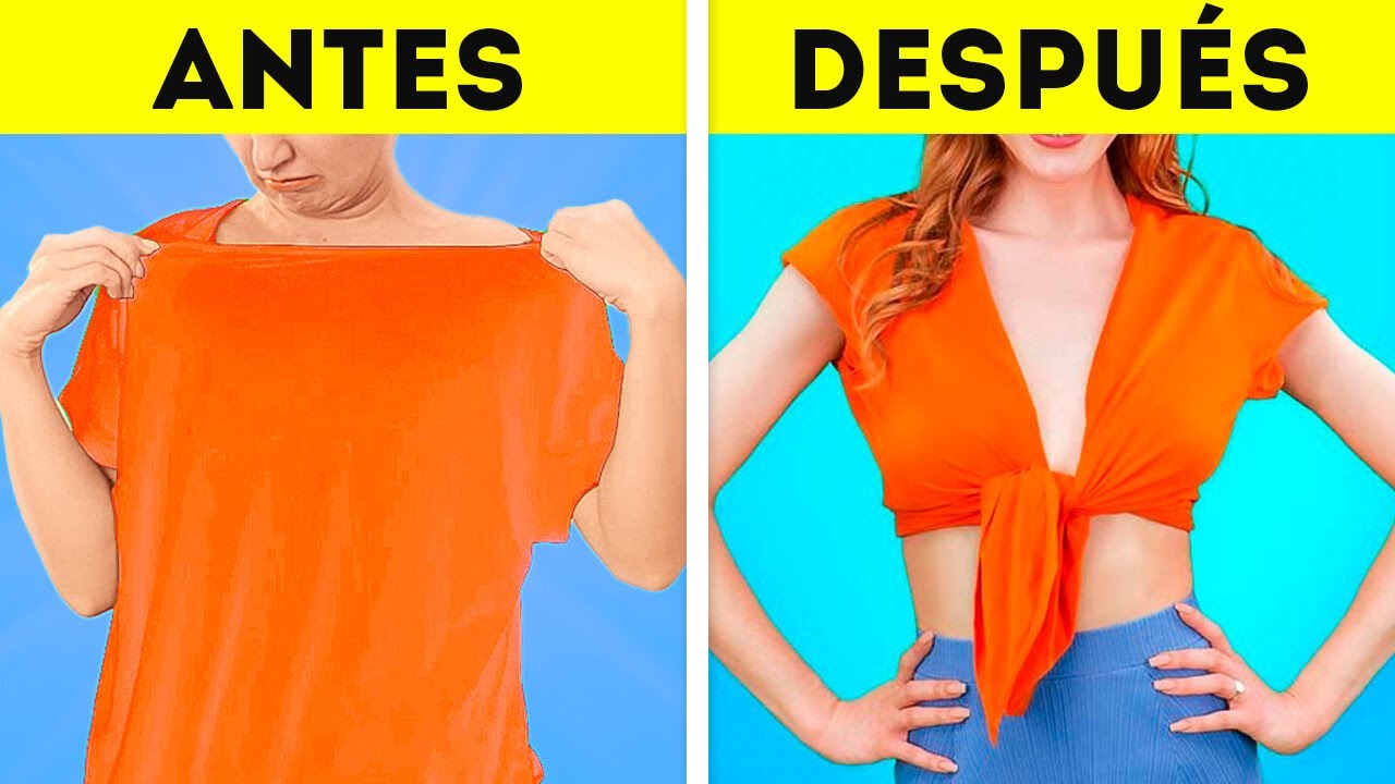 CÓMO REPARAR ROPA O HACER NUEVA CON UN SOLO CORTE ️ - YouTube