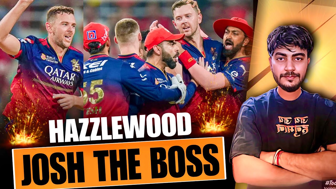 RCB “Finalist”Josh Hazzlewood Unstoppable Bowling Against Punjab Kings ...
