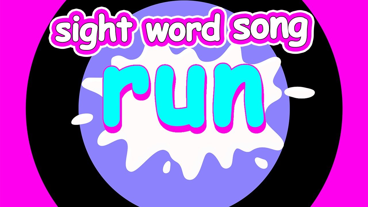 The Word Run Clipart