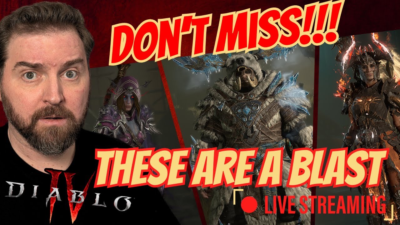 D4 Build Breakdown - Fireball Sorceress and Barrage Rogue (Unique Swaps ...