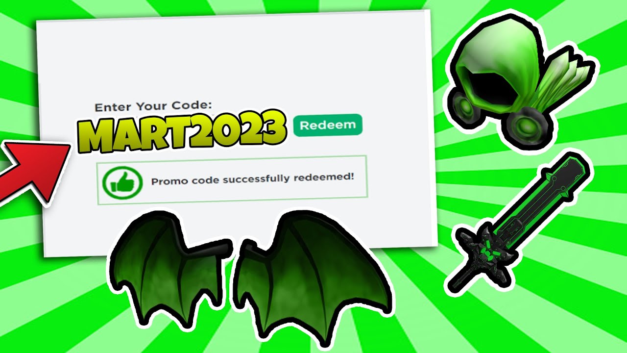 *6 KOD!* ROBLOX TÜM YENİ PROMO CODE'LARI & BEDAVA EŞYALAR !! | Roblox ...