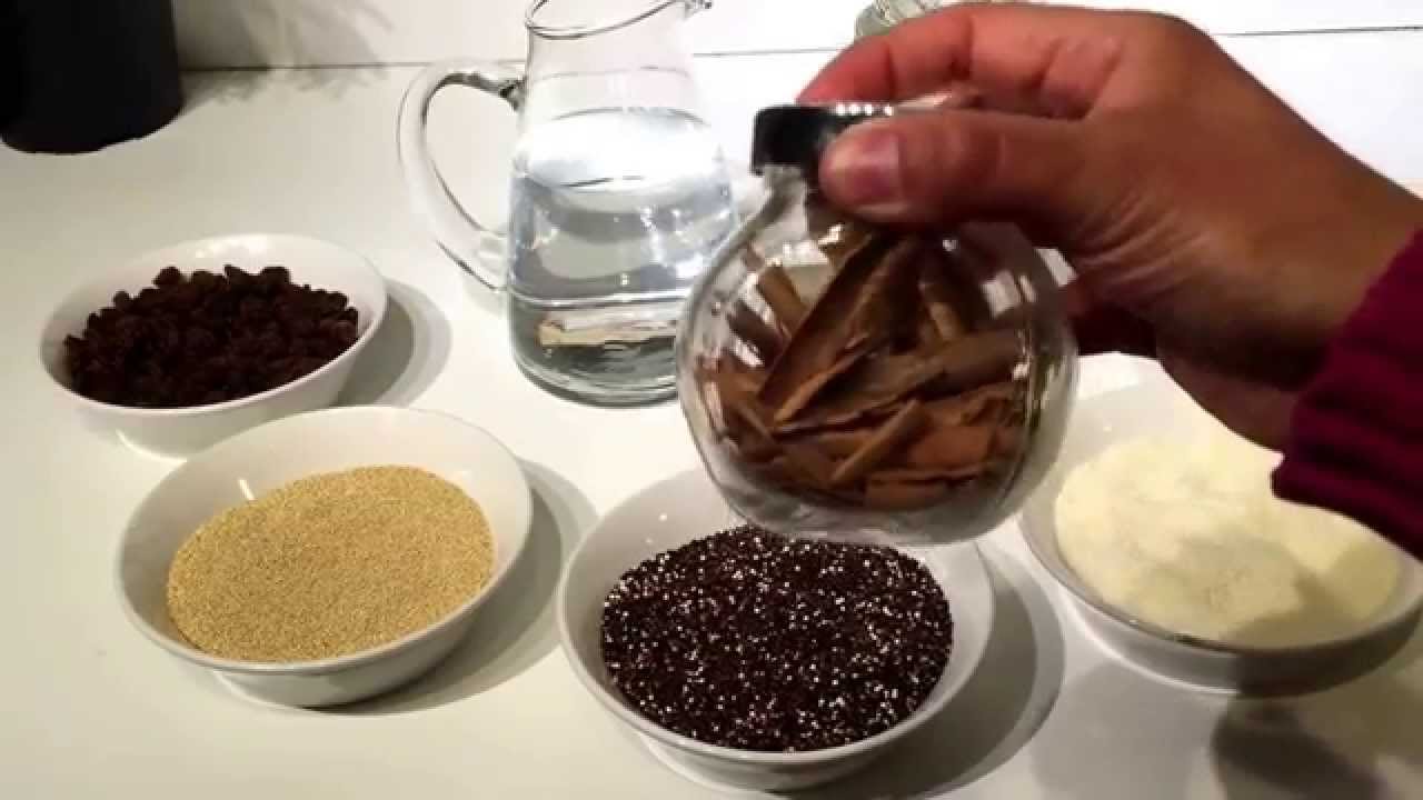 Como hacer avena de quinoa y amaranto (kiwicha) - YouTube