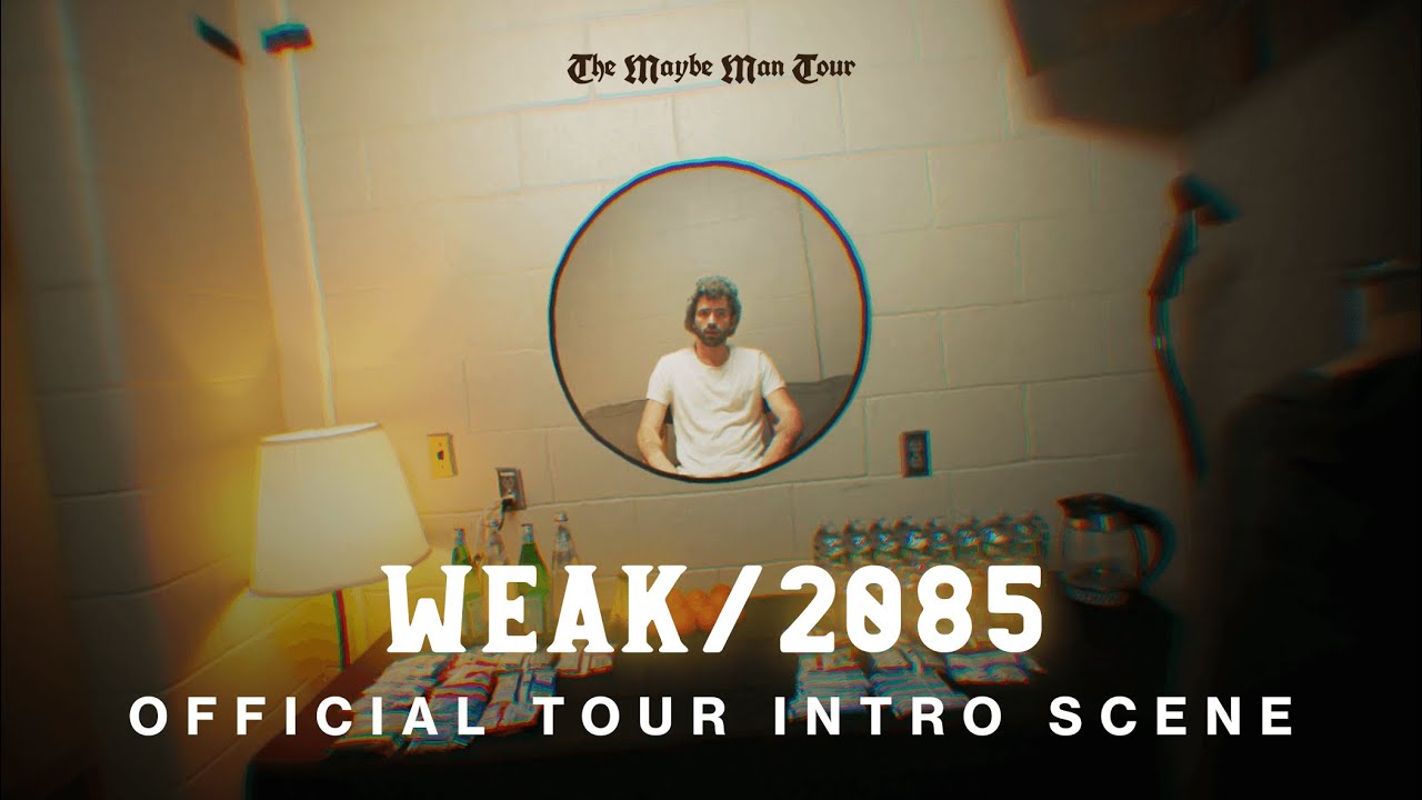 AJR - WEAK/2085 Finale (Official Maybe Man Tour Intro Scene 4K) - YouTube