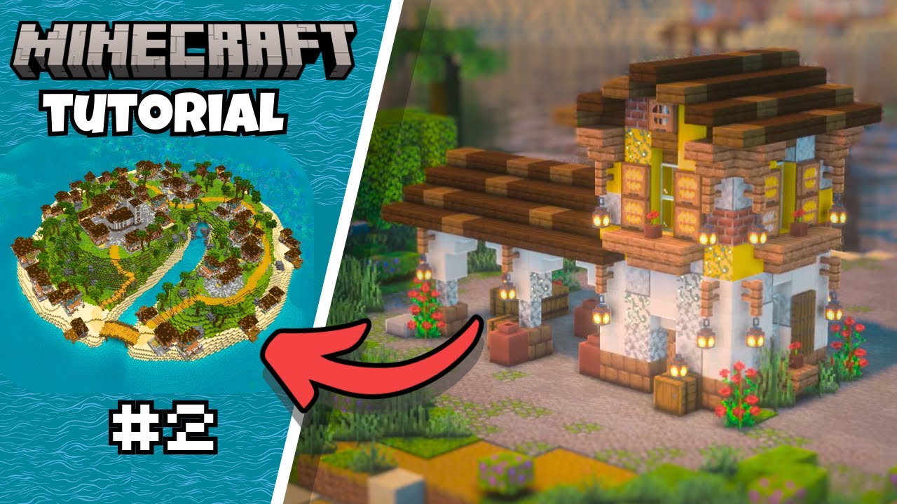 Minecraft | Spanish house: Tutorial - YouTube
