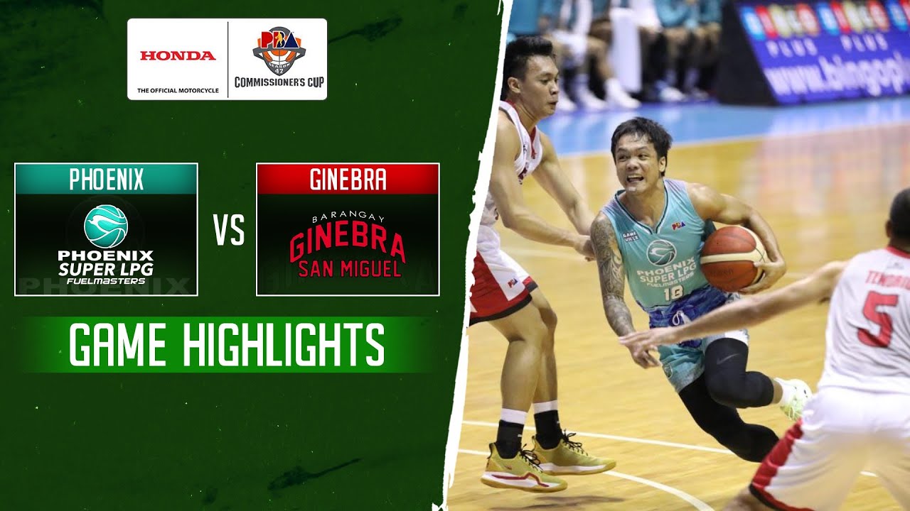 PHOENIX def GINEBRA | 47th Season Honda PBA Commissioner's Cup 2022 ...