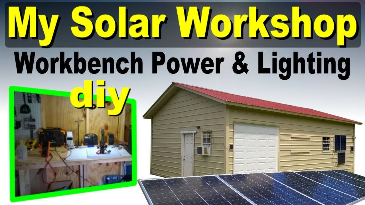Solar Workshop #DIY! Off Grid lighting, power board, cable management ...
