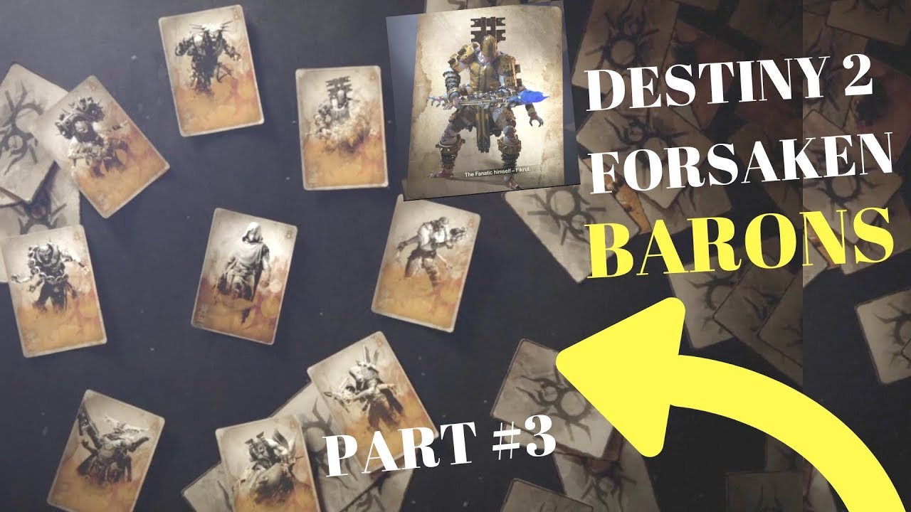 THE TANGLED SHORE 8 BARONS! DESTINY 2 FORSAKEN WALKTHROUGH PART 3 ...