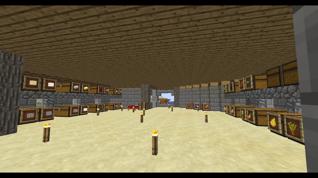 Minecraft ITA ep 6 - Magazzino completato! - YouTube
