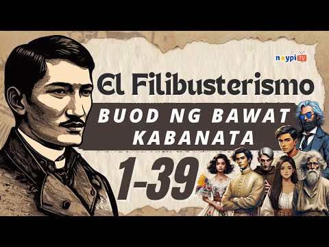 El Filibusterismo Buod ng Bawat Kabanata 1-39 w/ Talasalitaan