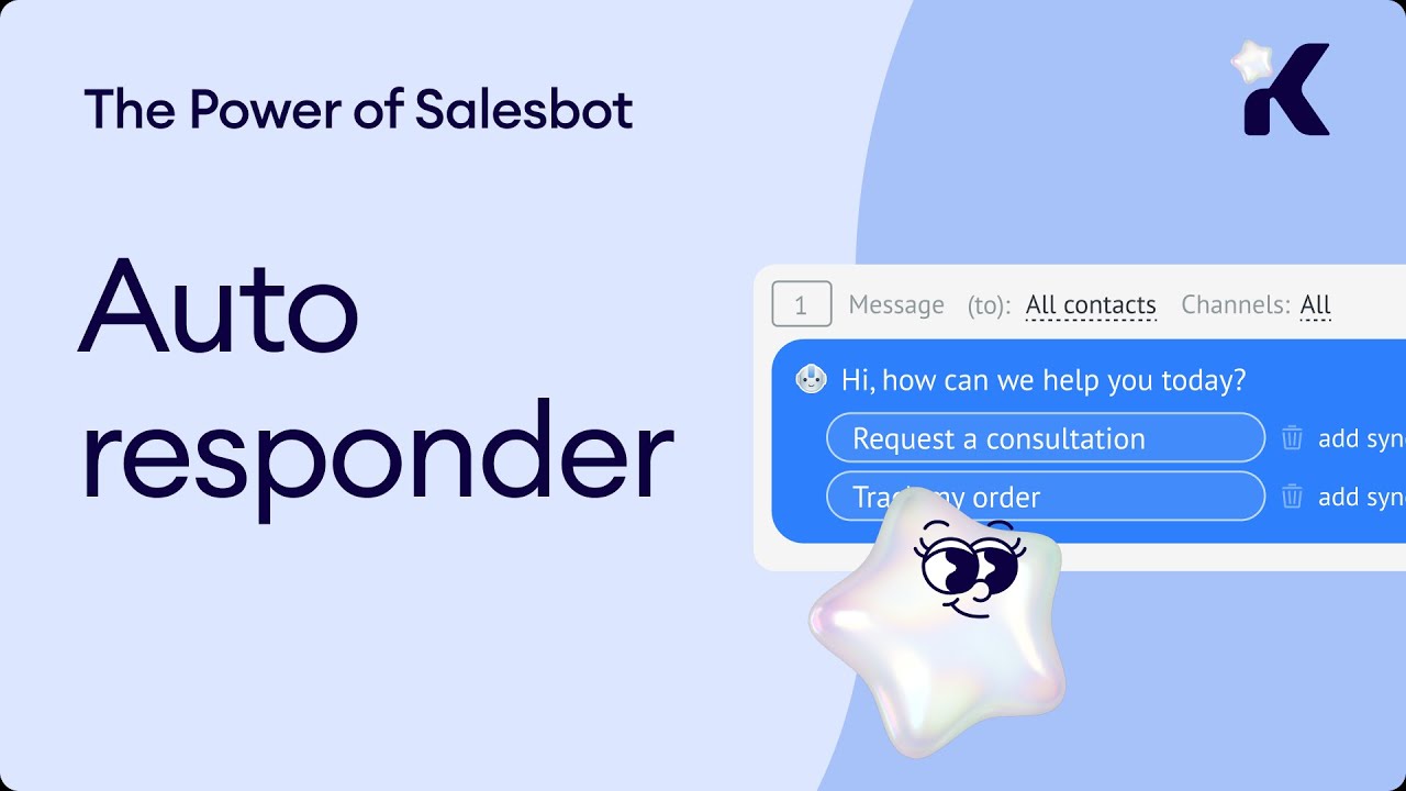 The Power of Salesbot: Auto-responder - YouTube
