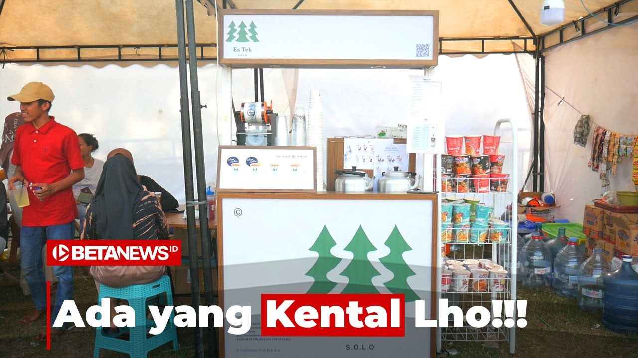 Es Teh Solo Milik Bagus Laku Ratusan Cup Per Hari - YouTube