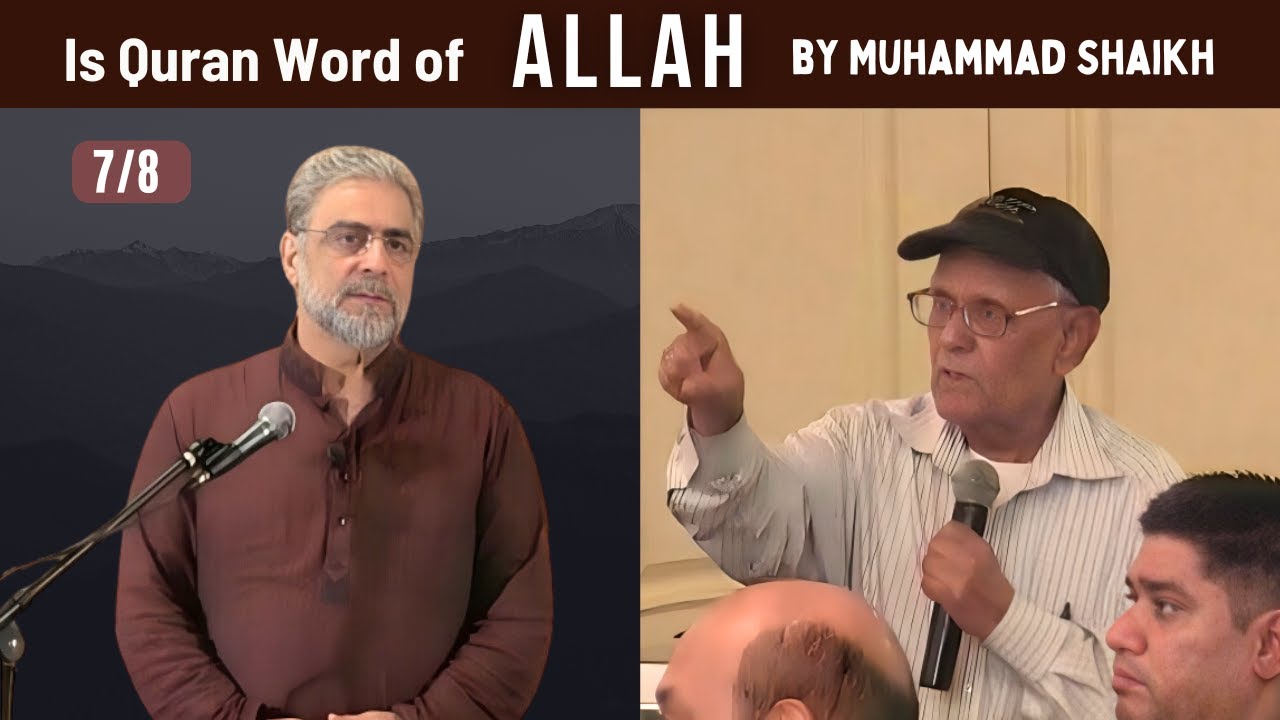 Muhammad Shaikh Lecture - How can we take Salah from Quran & Is Hadith ...