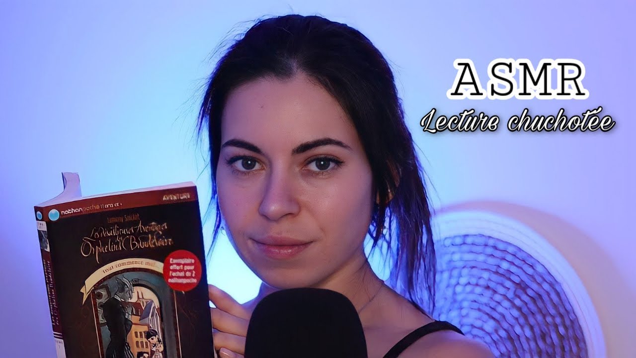 ASMR - LECTURE CHUCHOTÉE (whispered reading) 📖 - YouTube