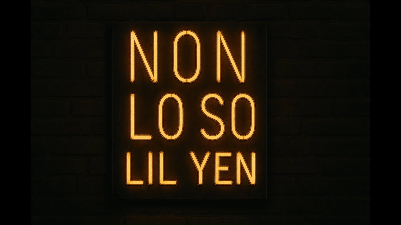 LIL YEN - NON LO SO (Official Visualizer) - YouTube