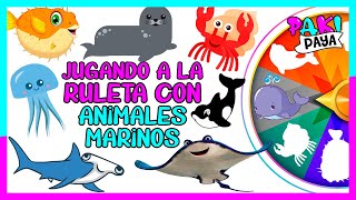 ¡RULETA DE ANIMALES MARINOS PARTE 2! 🐠 🐬 Learn Sea An... | Doovi