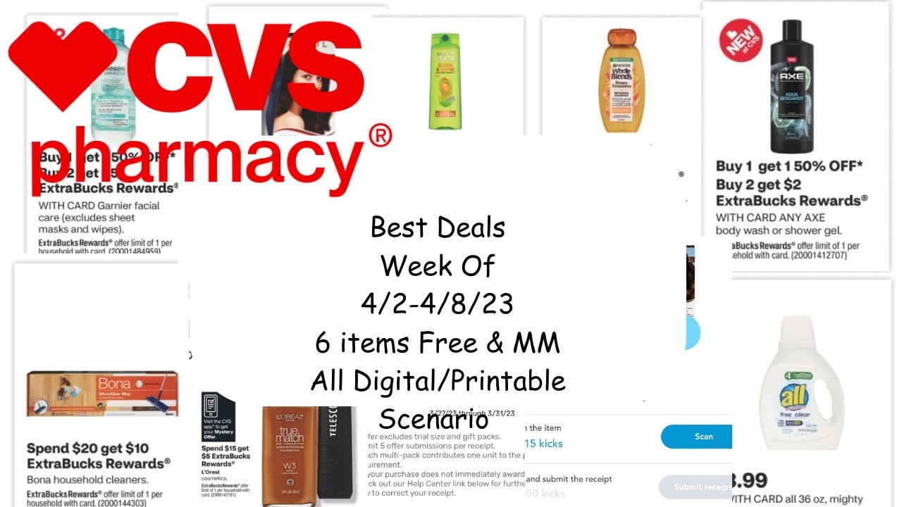 CVS Best Deals - Week Of 4/2-4/8/23 - YouTube