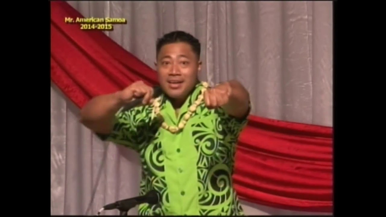 Mr American Samoa 2014-Formal Wear & Interview - YouTube