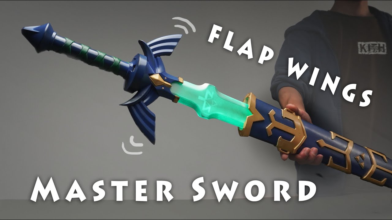 Making Link‘s Master Sword which can flap wings | Legend of Zelda - YouTube