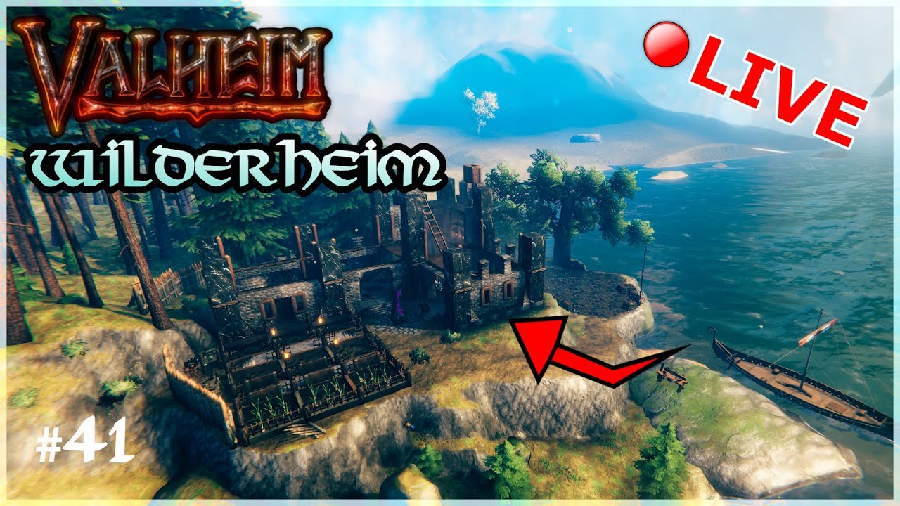 Valheim Mistlands: Building the ULTIMATE Base! [Wilderheim Ep. 41 ...