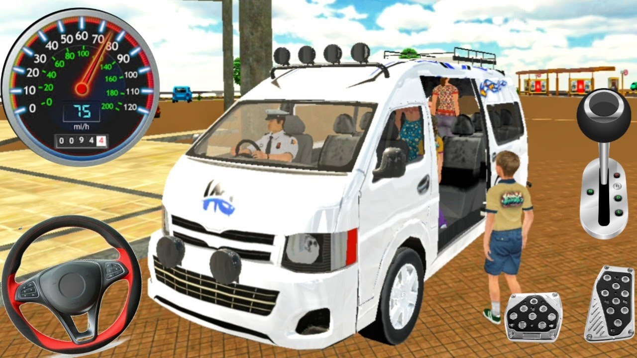 Indian Van Minibus Driving Games 2026 - City Minibus Simulator 3D - Bus ...