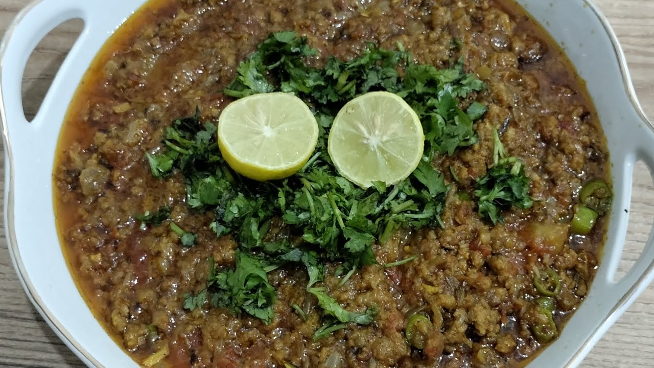 Muttun Qeema fry recipe easy and quick muttun minced fry recipe - YouTube