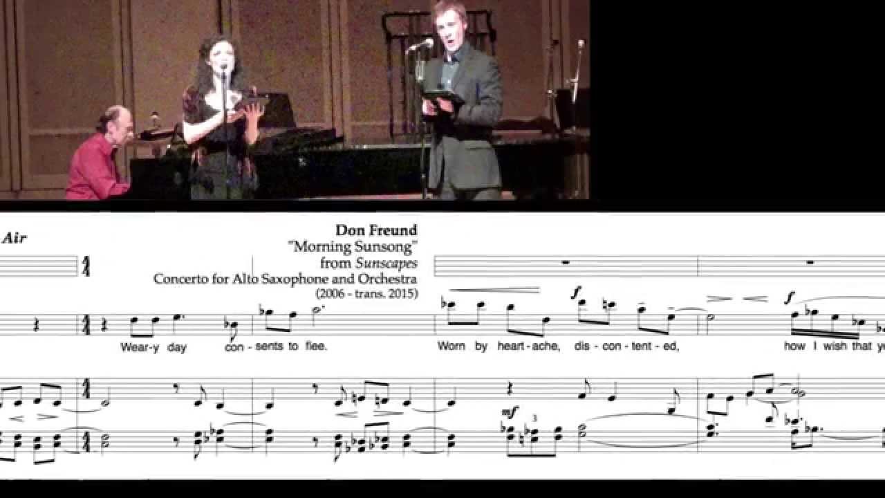Don Freund's Songs With Words - lyrics by Steve Pollitt - YouTube