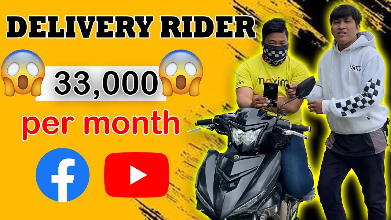 MAXIM DELIVERY RIDER | MONTHLY EARNINGS - YouTube