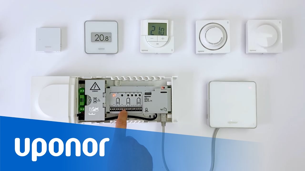 Montaj Uponor Smatrix Pulse - YouTube