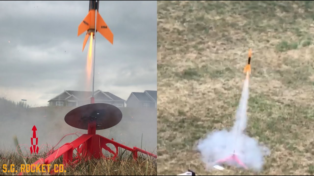 Estes “Alpha III” Rocket Launch 🚀 - YouTube