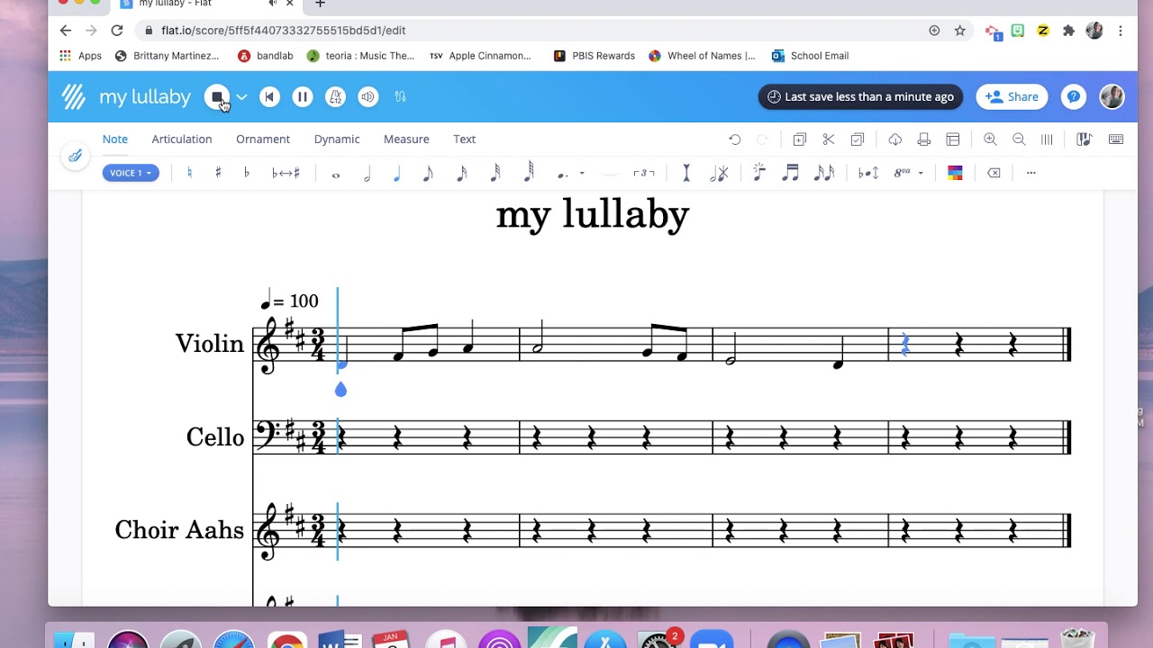 How to use Flat.io to compose - YouTube
