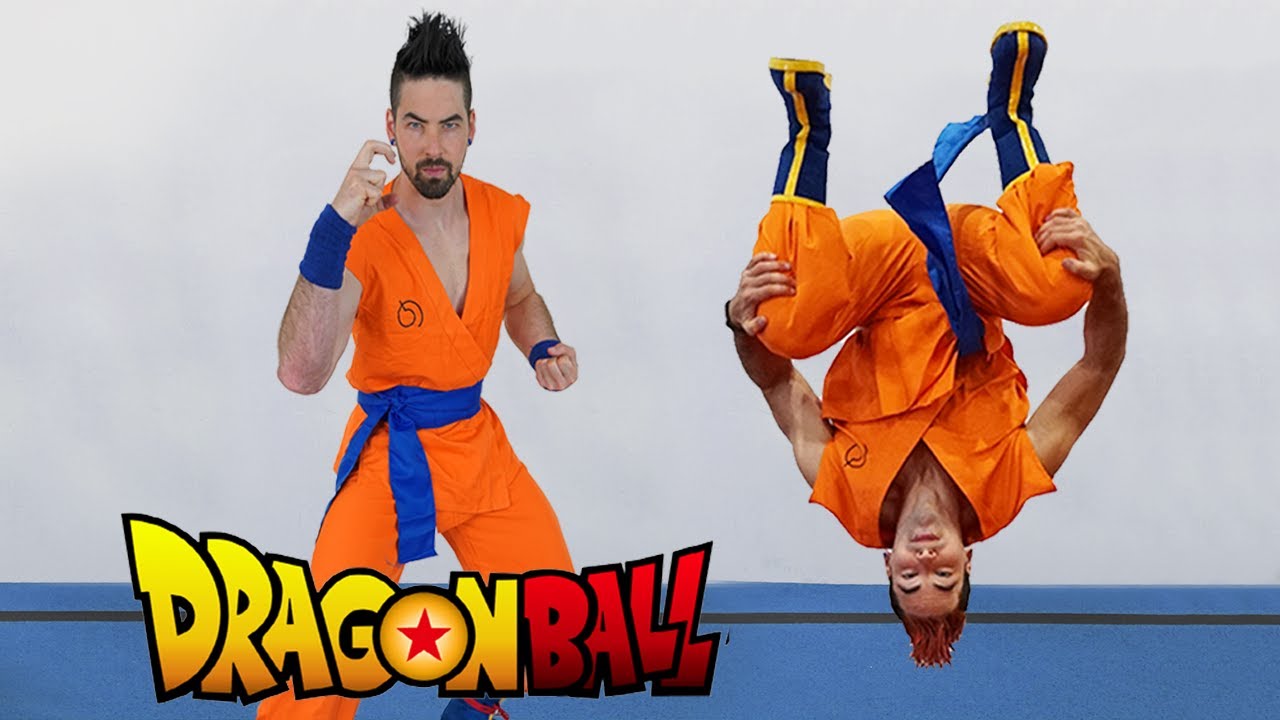 Dragon Ball Super Training In Real Life (Flips, Parkour with Weights ...