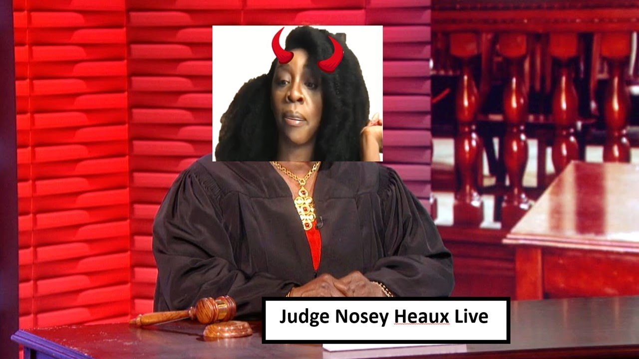 Nosey Heaux Live Court Parody - YouTube